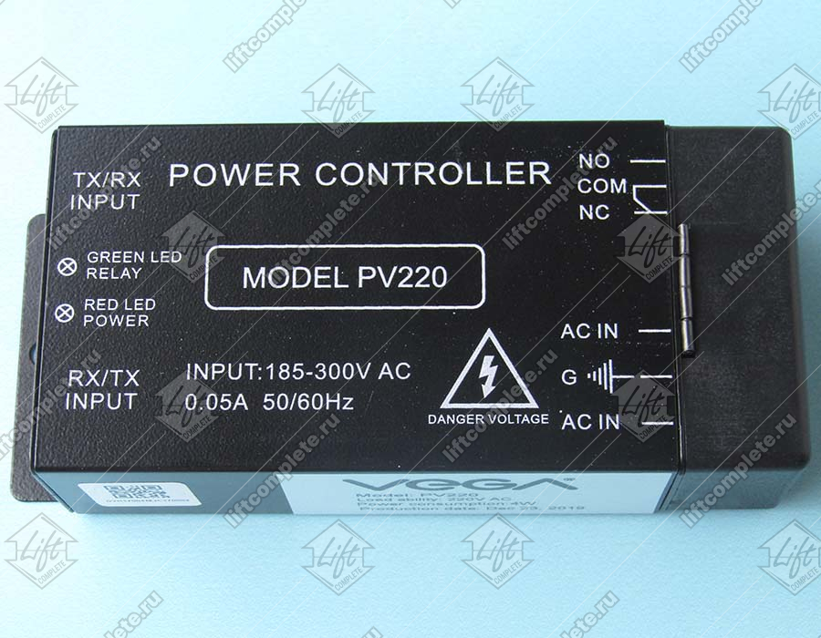 Блок световой завесы, VEGA, B-LIFT MODEL, PV220, 185-300В, с зуммером ...